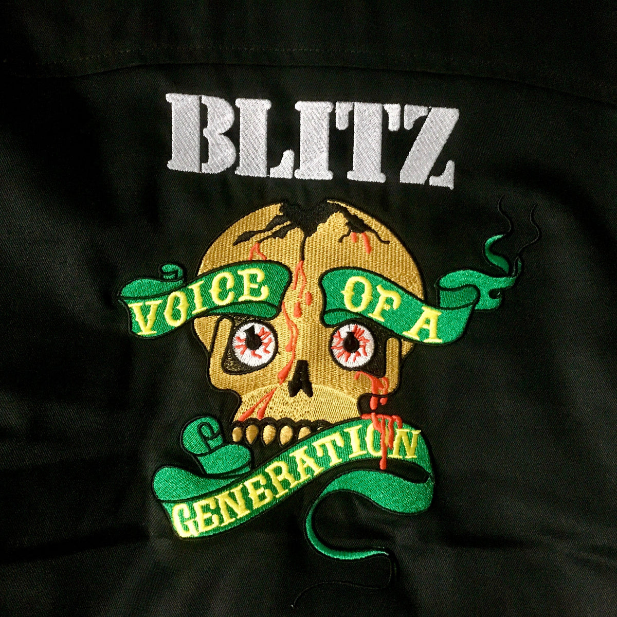 Blitz - Black Harrington Jacket – Mainstage Merch