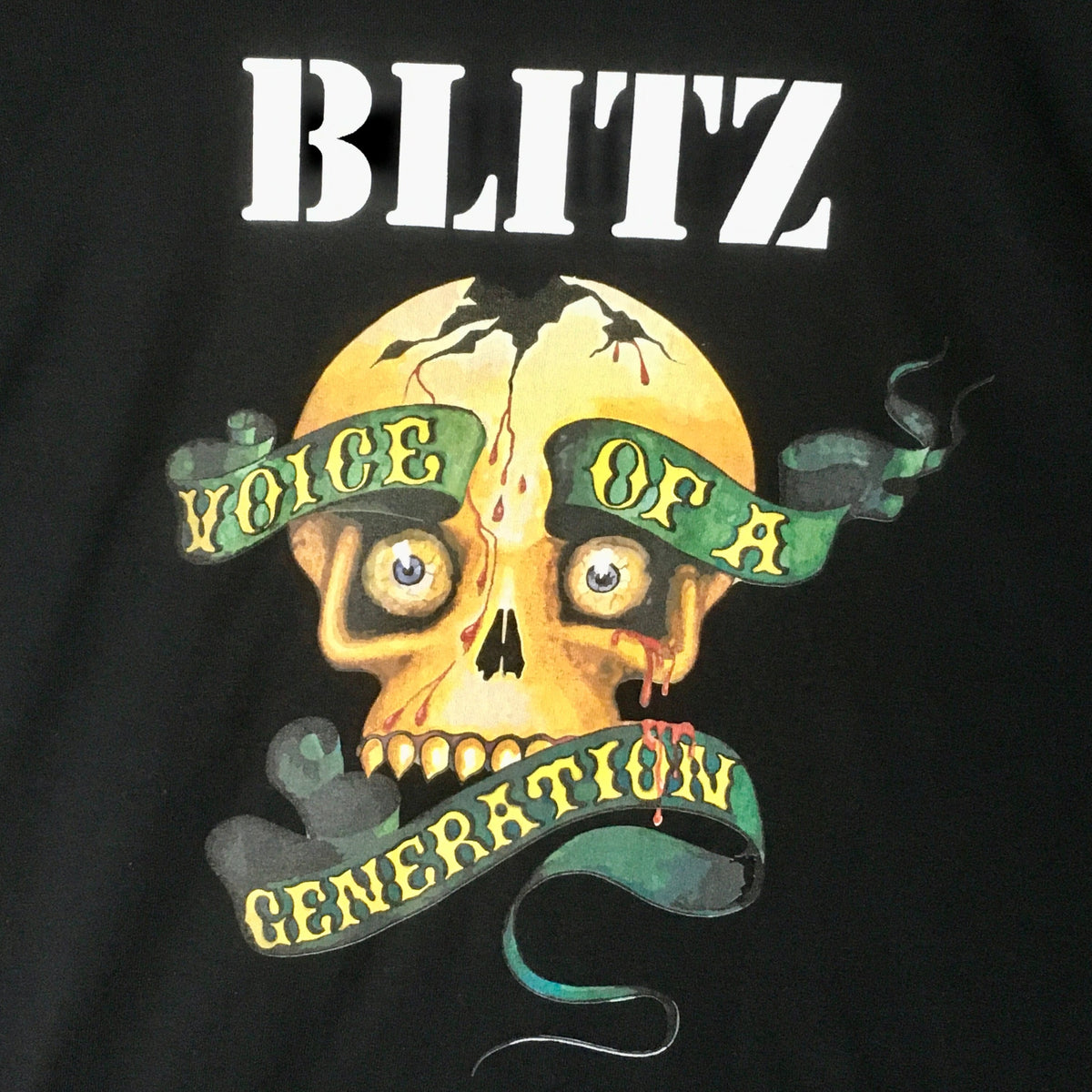 Blitz - Voice of a Generation - Men's Black T-Shirt – Mainstage Merch