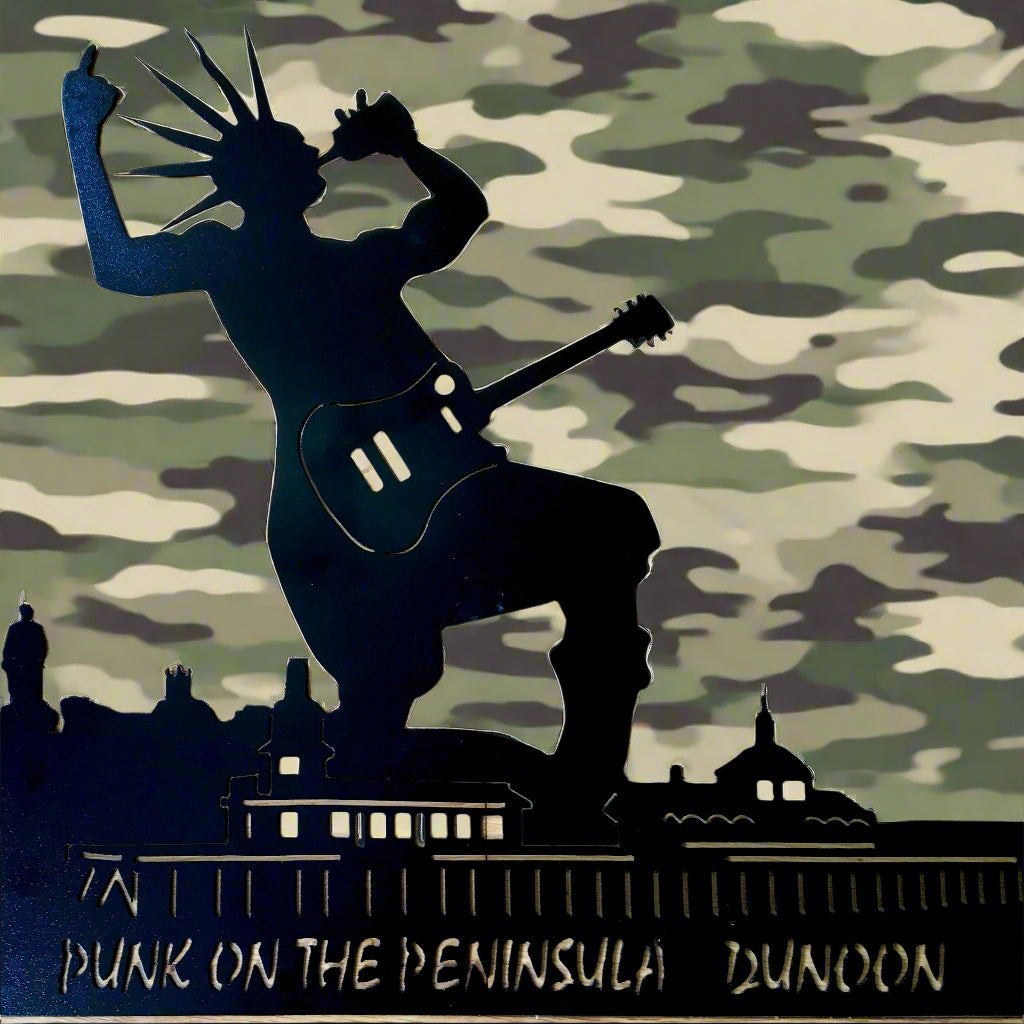 Punk On The Peninsula - Metal Wall Art – Mainstage Merch