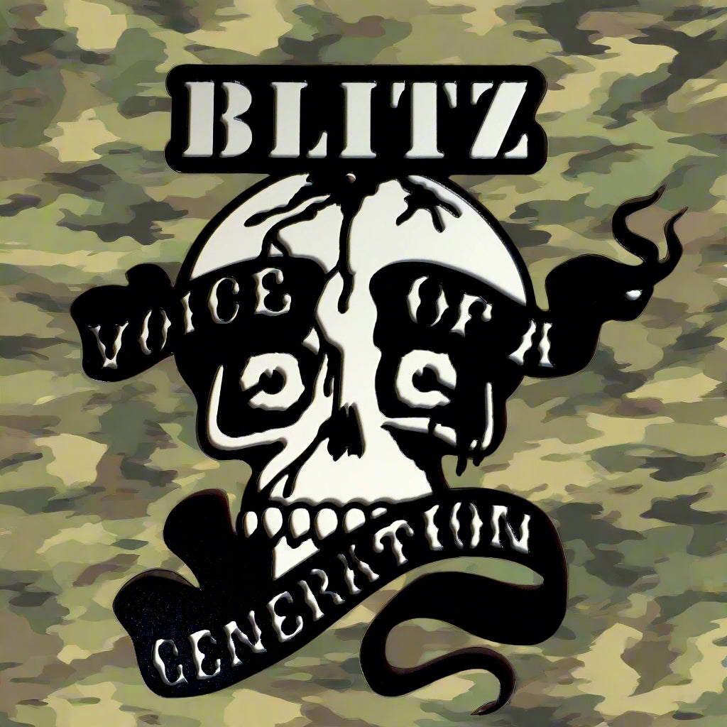 Blitz - Voice of a Generation - Metal Wall Art – Mainstage Merch