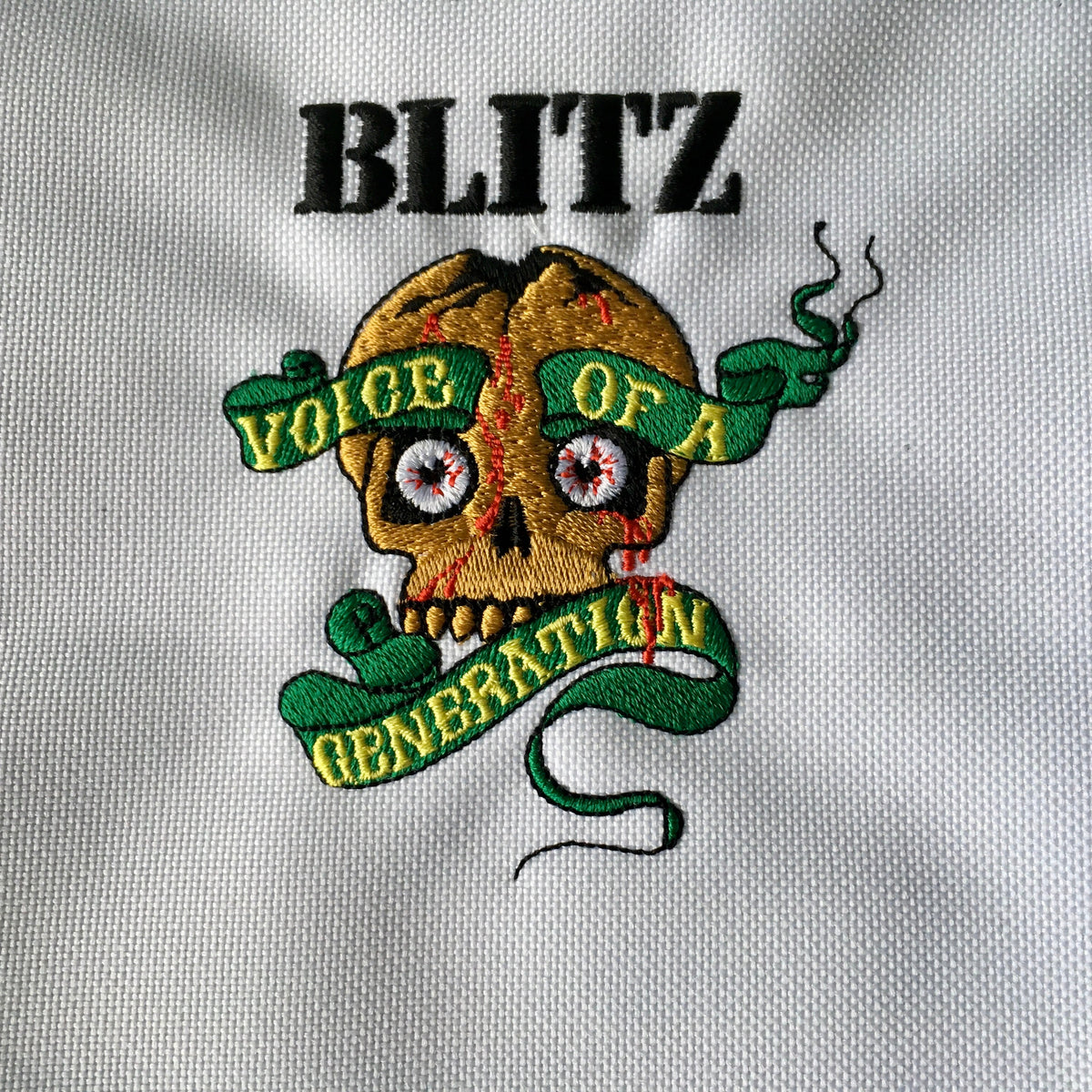 Blitz - White - Voice Of A Generation - Navigator Bag – Mainstage Merch