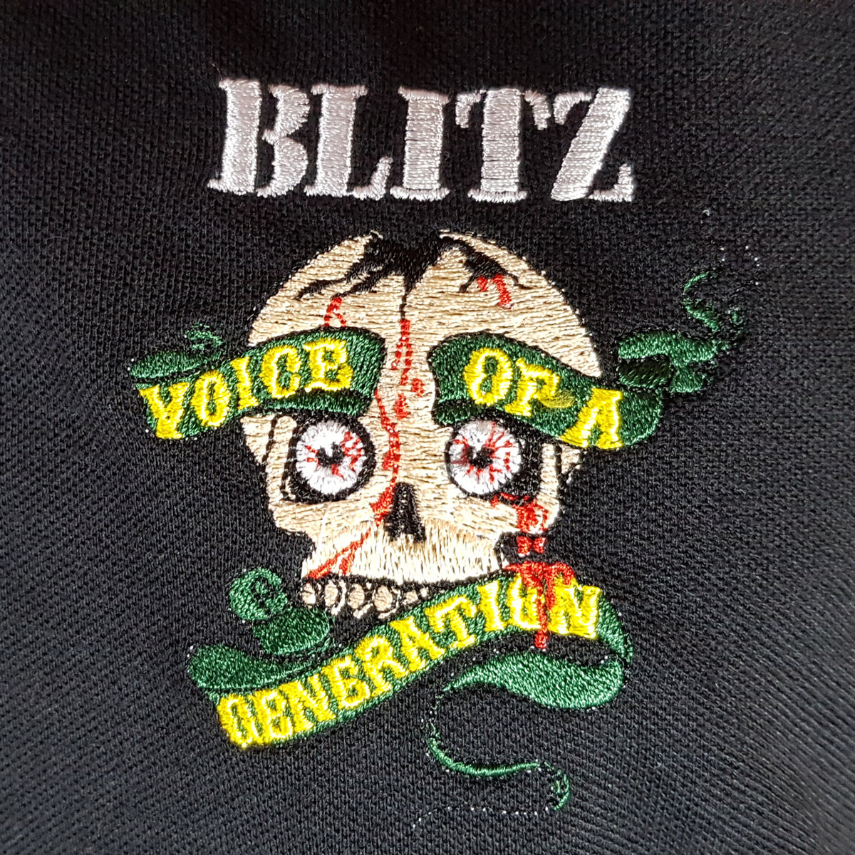 Blitz - Embroidered Polo - with yellow trim – Mainstage Merch