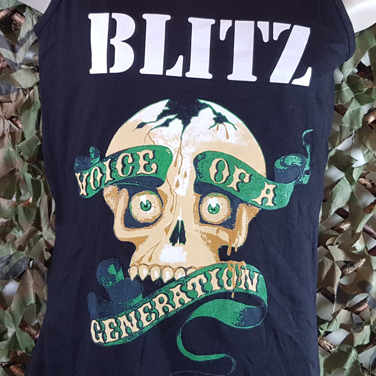 Blitz - Voice of a Generation - Men's Black Vest – Mainstage Merch