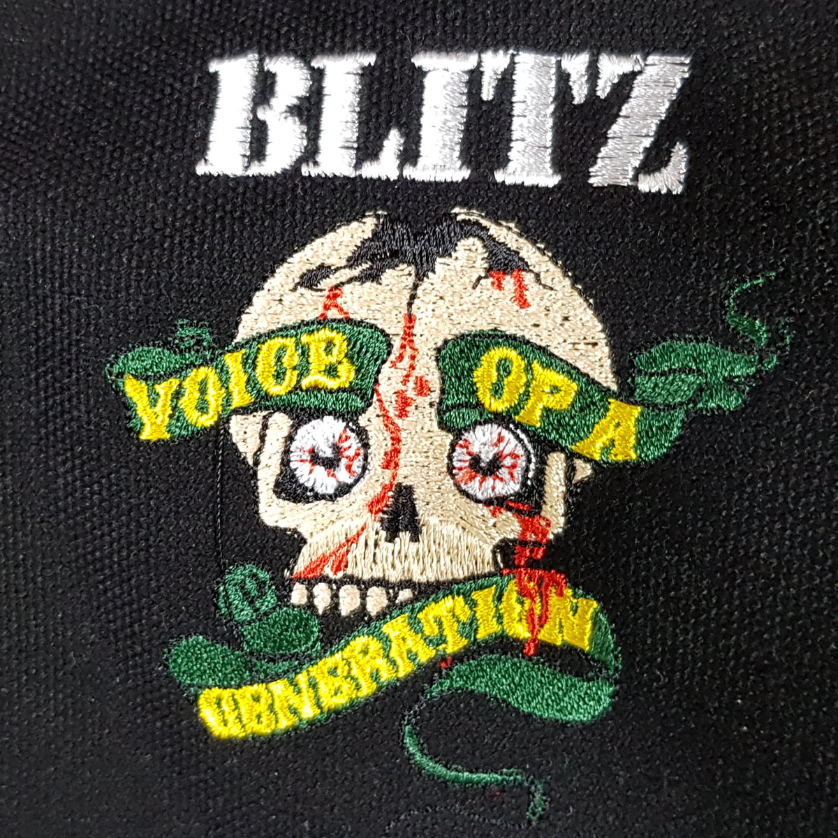 Blitz - Voice Of A Generation - Canvas Messenger Bag – Mainstage Merch