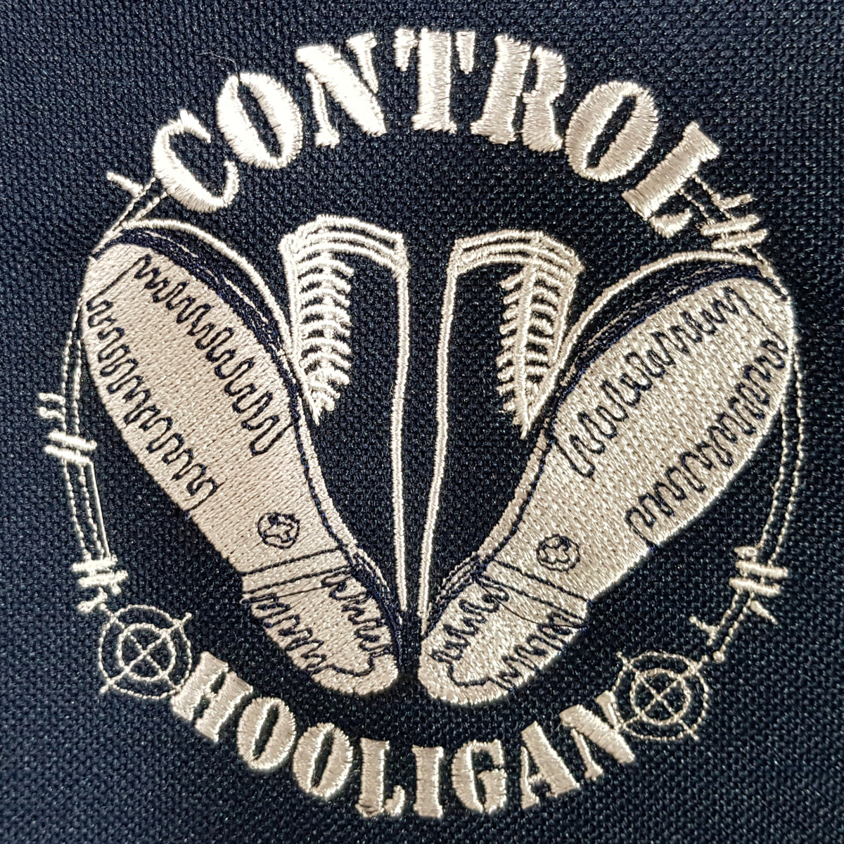 Control - Navy Retro Flight Bag – Mainstage Merch