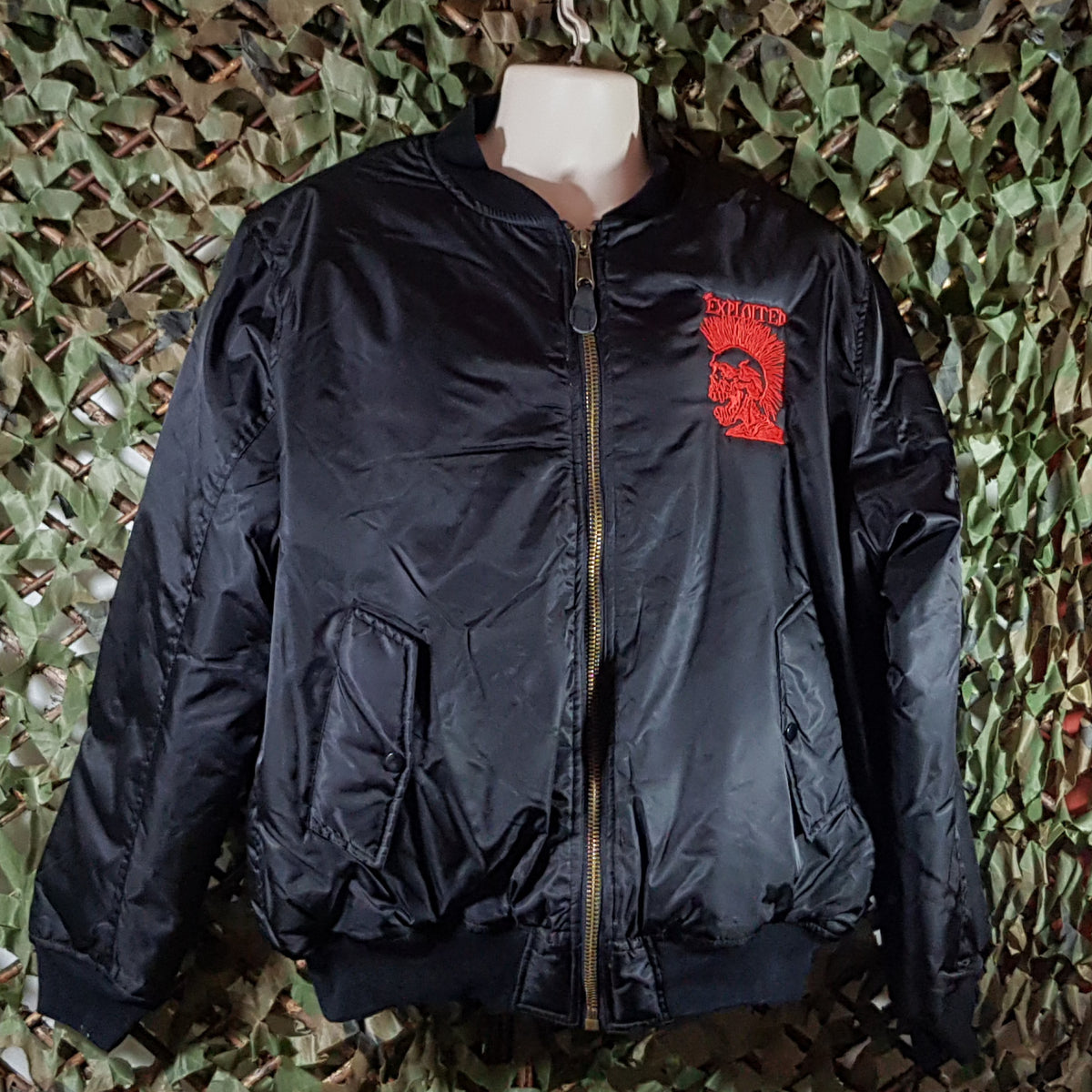 The Exploited - Embroidered - MA-2 Flight Jacket – Mainstage Merch