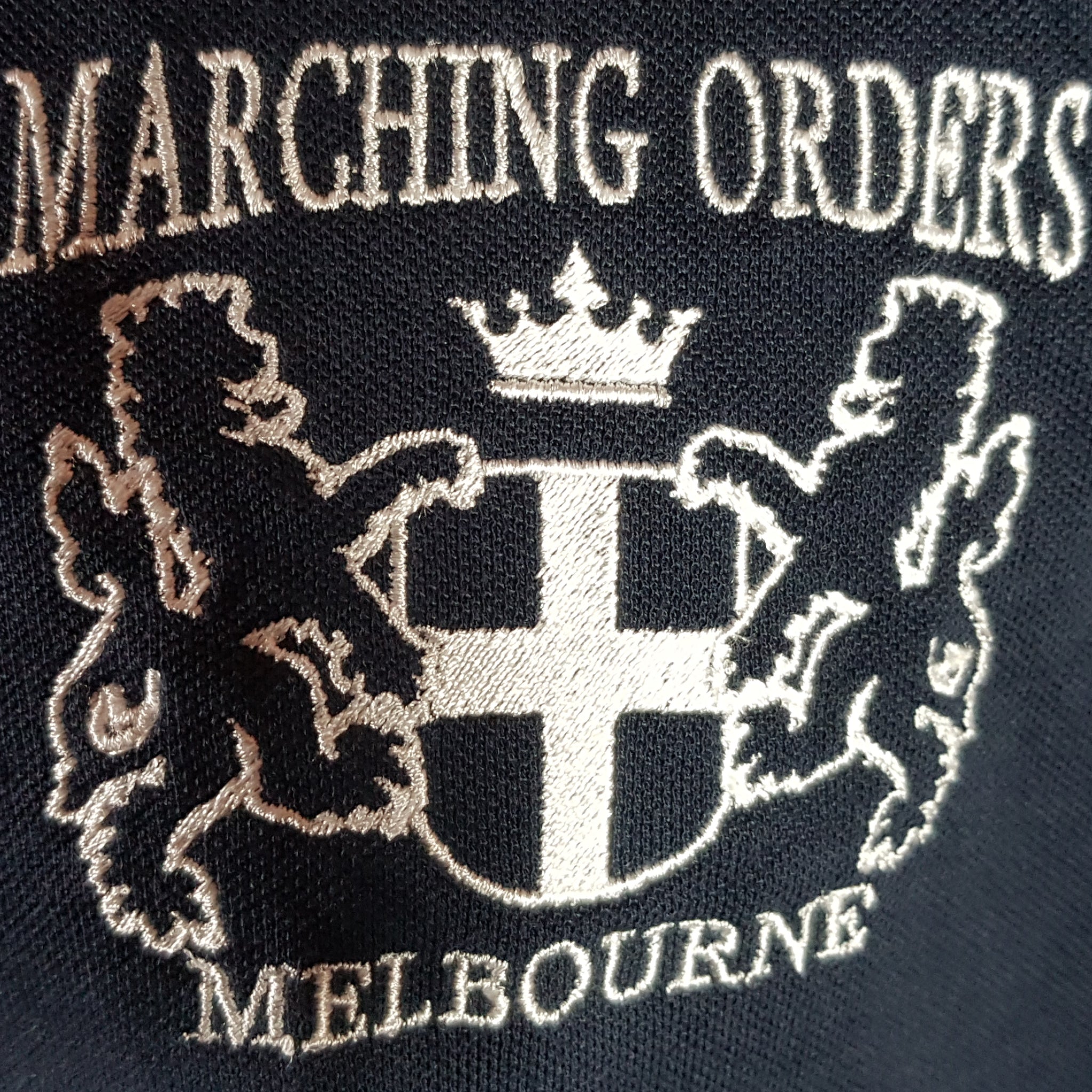 Marching Orders - Men's - Navy Polo Shirt – Mainstage Merch