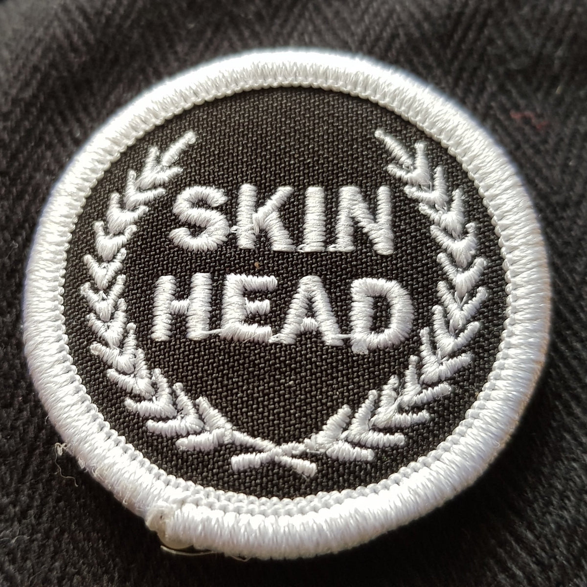 Skinhead Flatcap - with embroidered patch – Mainstage Merch