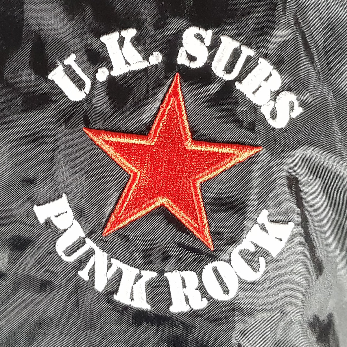 UK Subs - Logo - Embroidered Rain Jacket – Mainstage Merch