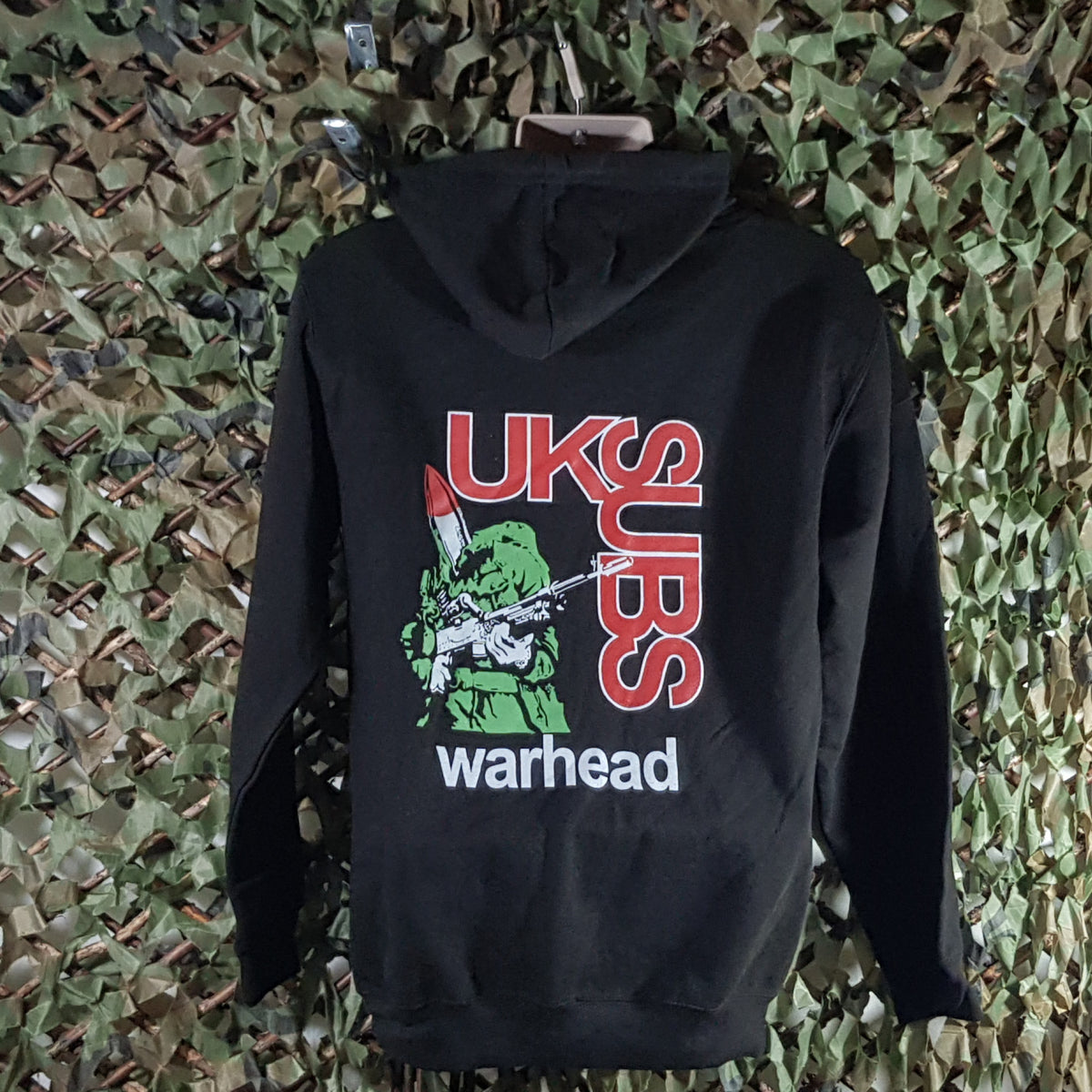 UK Subs - Hoodie with Back embroidery – Mainstage Merch